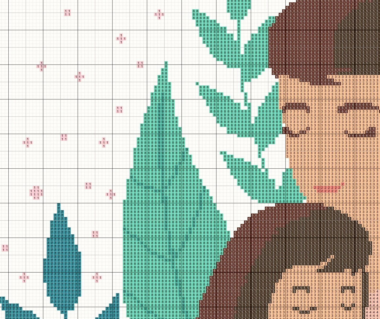 Mom and Daughter Cross Stitch Pattern Happy Mother's Day - Etsy