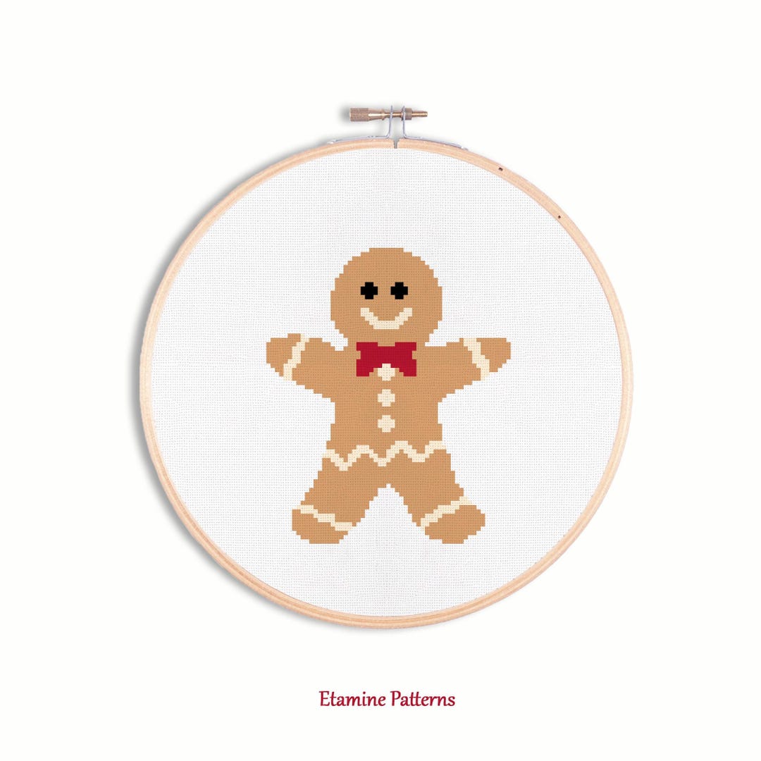 Christmas Cookie Cross Stitch Pattern (PDF) - Etsy