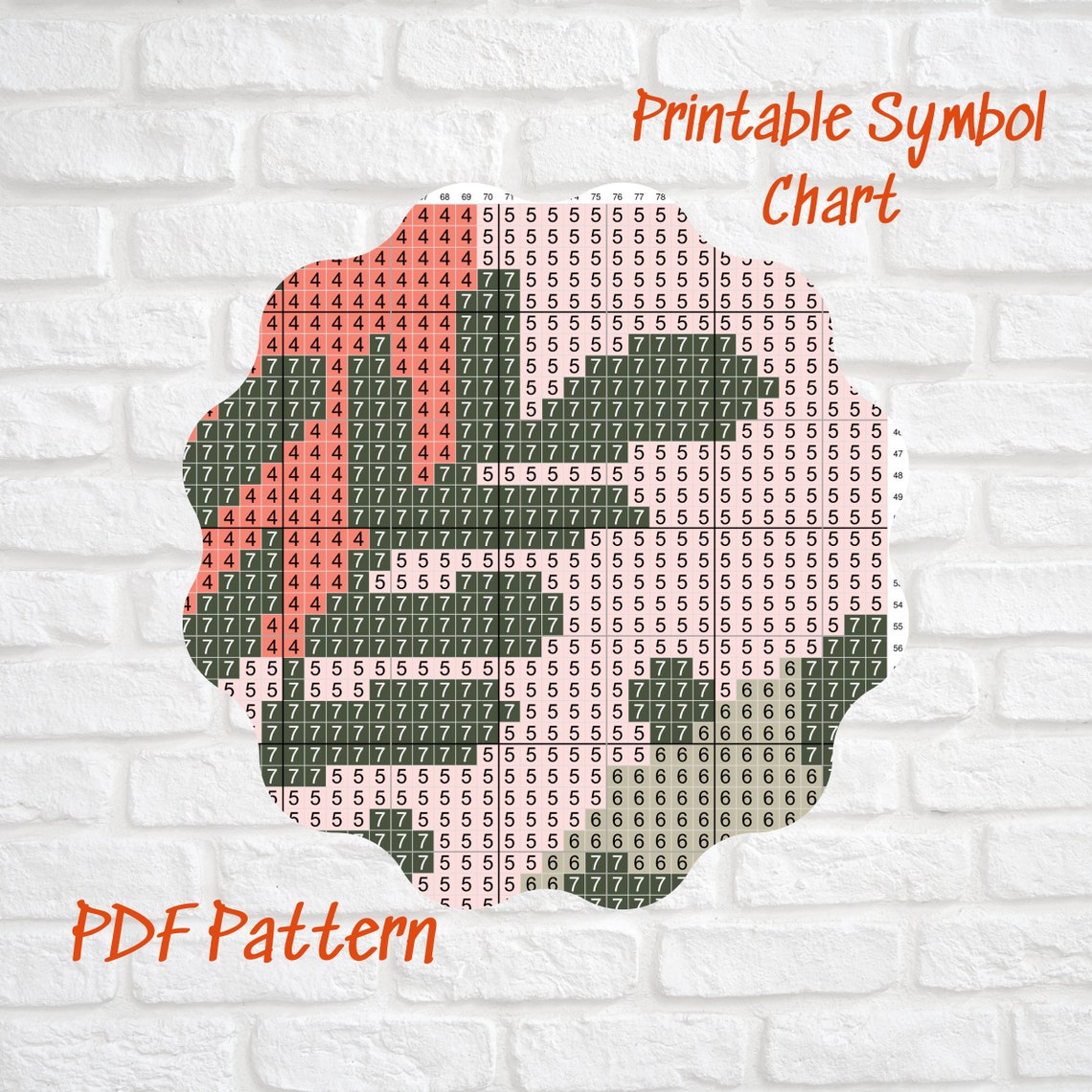 Modern Abstract Cross Stitch Pattern Pdf Boho Cross Stitch - Etsy