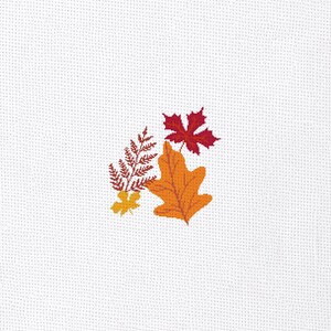 Autumn Leaves Cross Stitch Pattern Pdf, Autumn Decor Cross Stitch ...