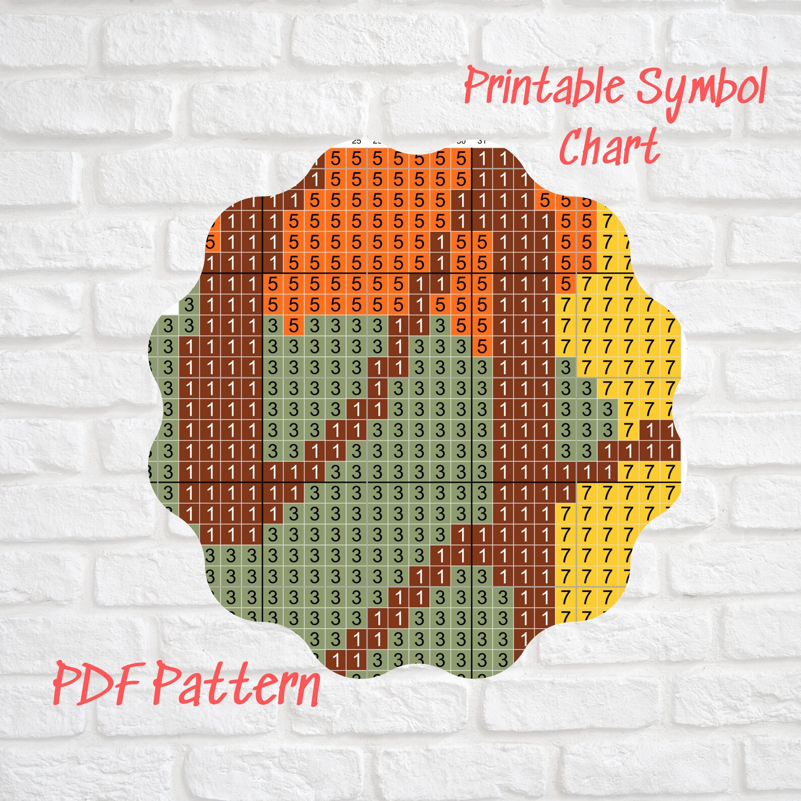 Give Thanks Cross Stitch Pattern Pdf, Thanksgiving Day Cross Stitch ...