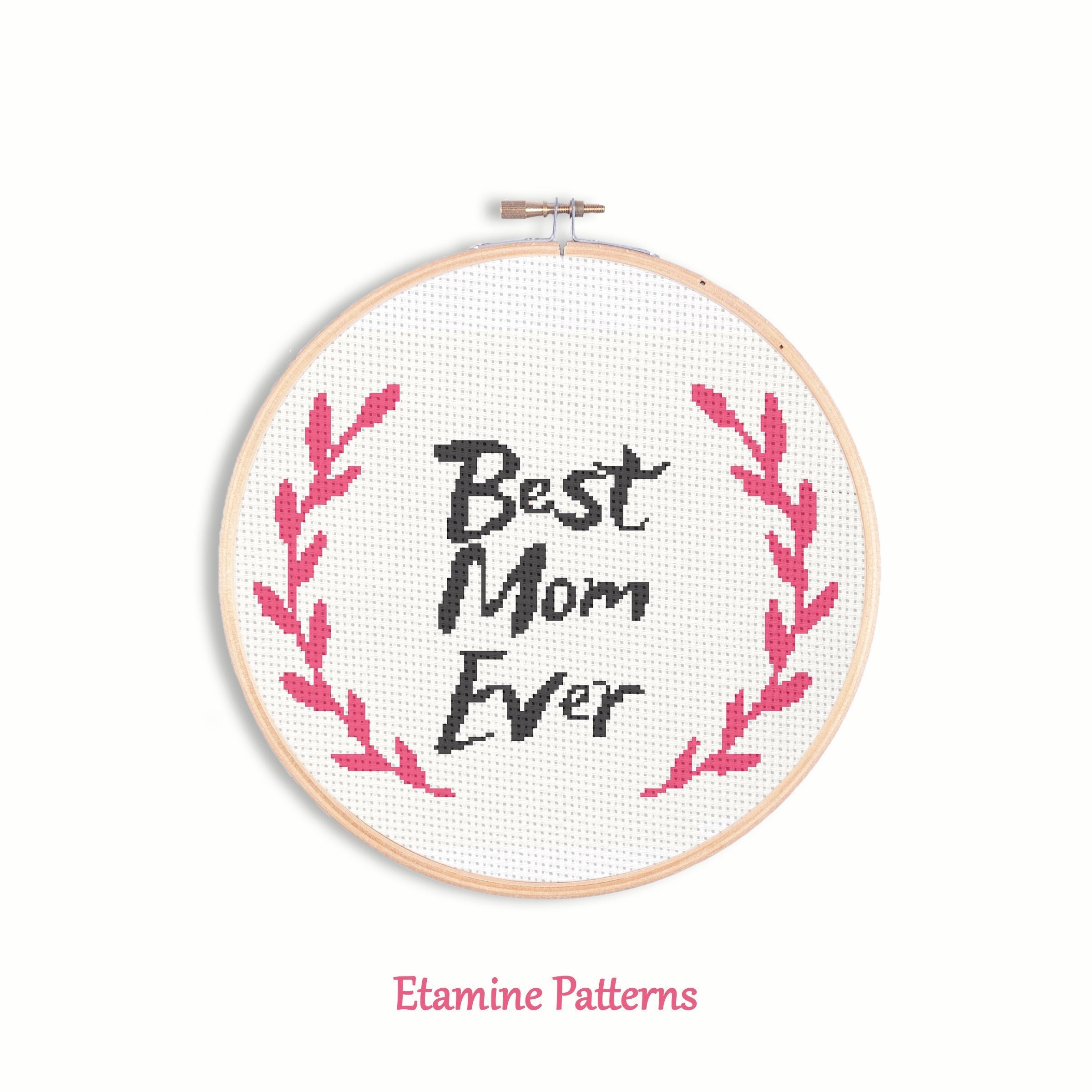 Mom Ever Cross Stitch Pattern Pdf, Mother's Day Cross Stitch Pattern ...