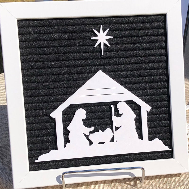 Plastic Nativity - Etsy