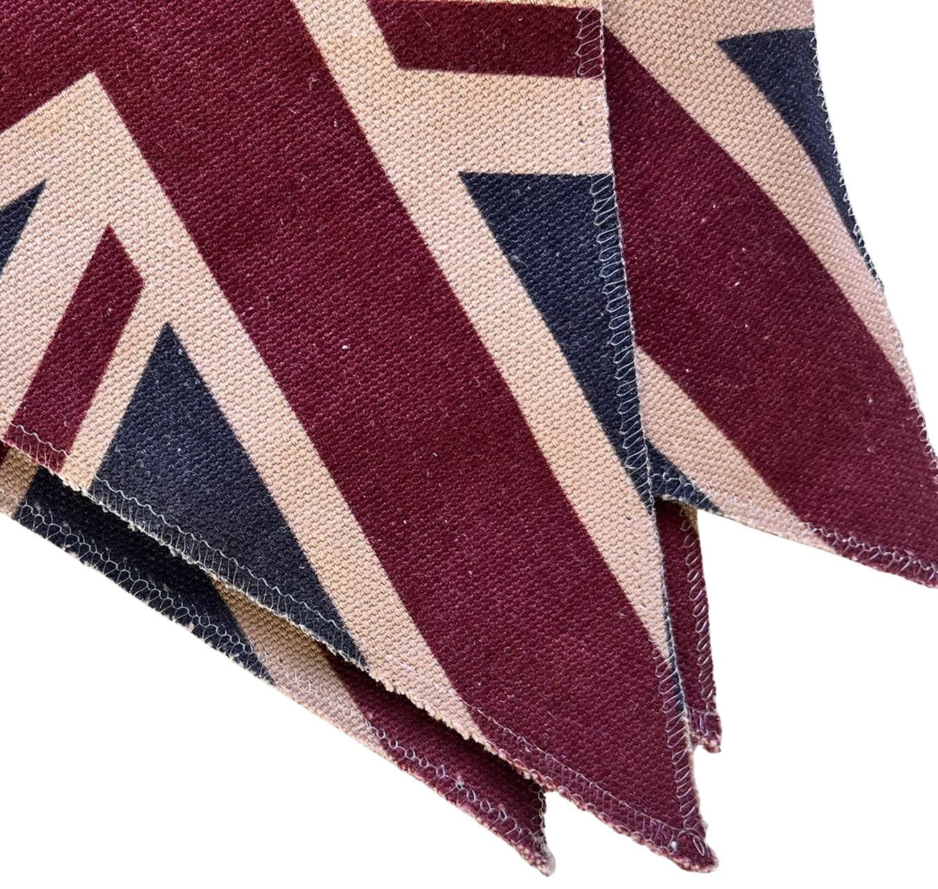 Vintage Union Jack Textile Bunting 9 Flags 4m Length - Etsy UK