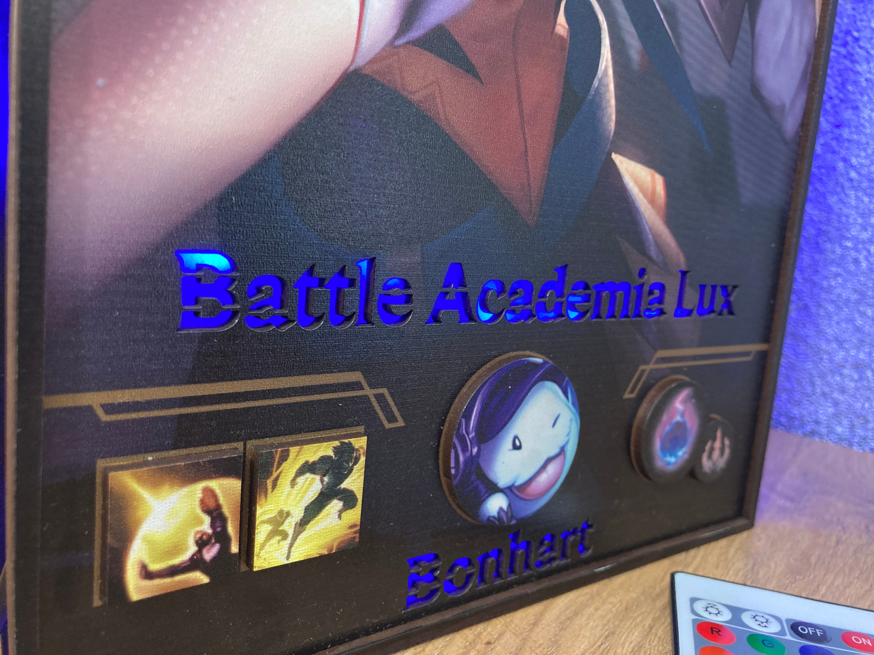 Illuminated Personalized Frame From the Game League of Legends LOL With ...