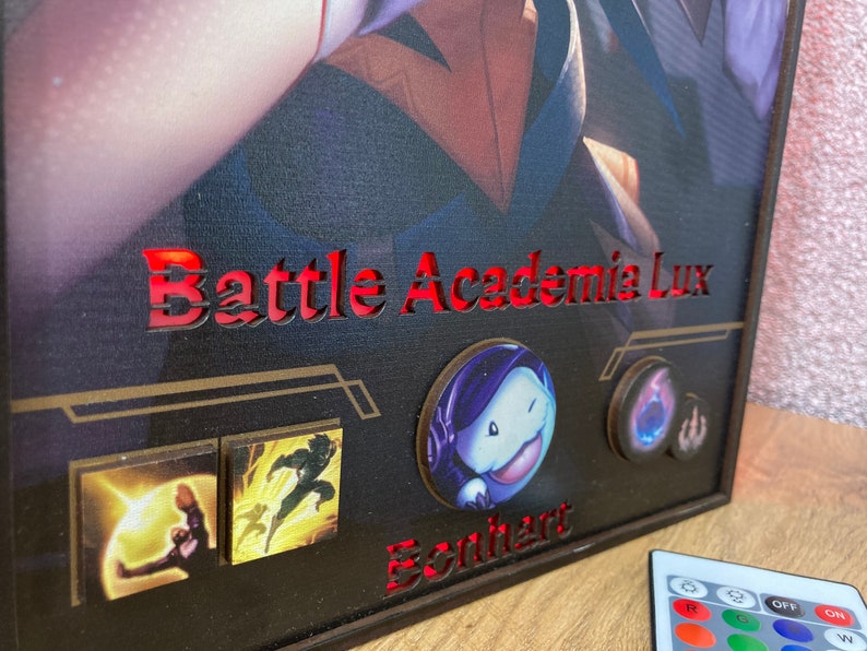 Illuminated Personalized Frame From the Game League of Legends LOL With ...