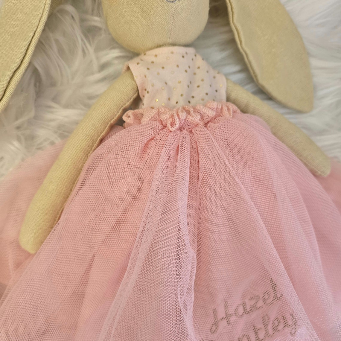 Personalised Doll Soft Doll With Embroidered Name. Perfect for 1st ...