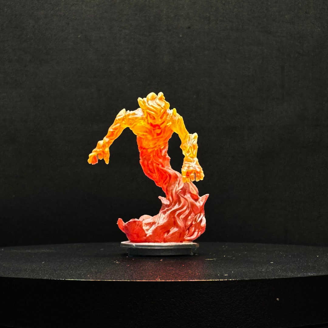 D&D Small Elemental Miniature | 4 Options | *custom Painted* | Water ...