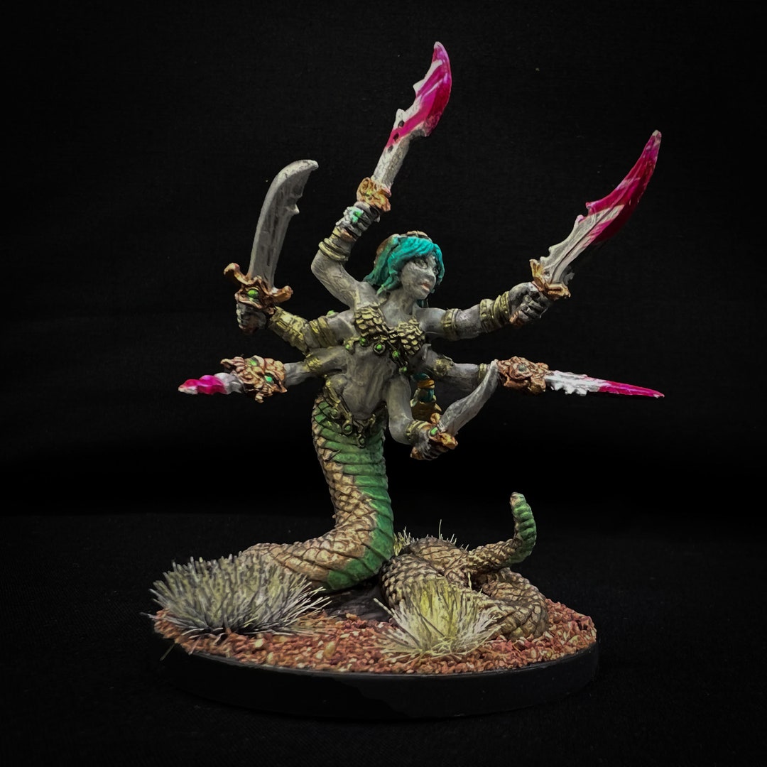 Marilith Miniature | 2 Options | *custom Painted* - Etsy