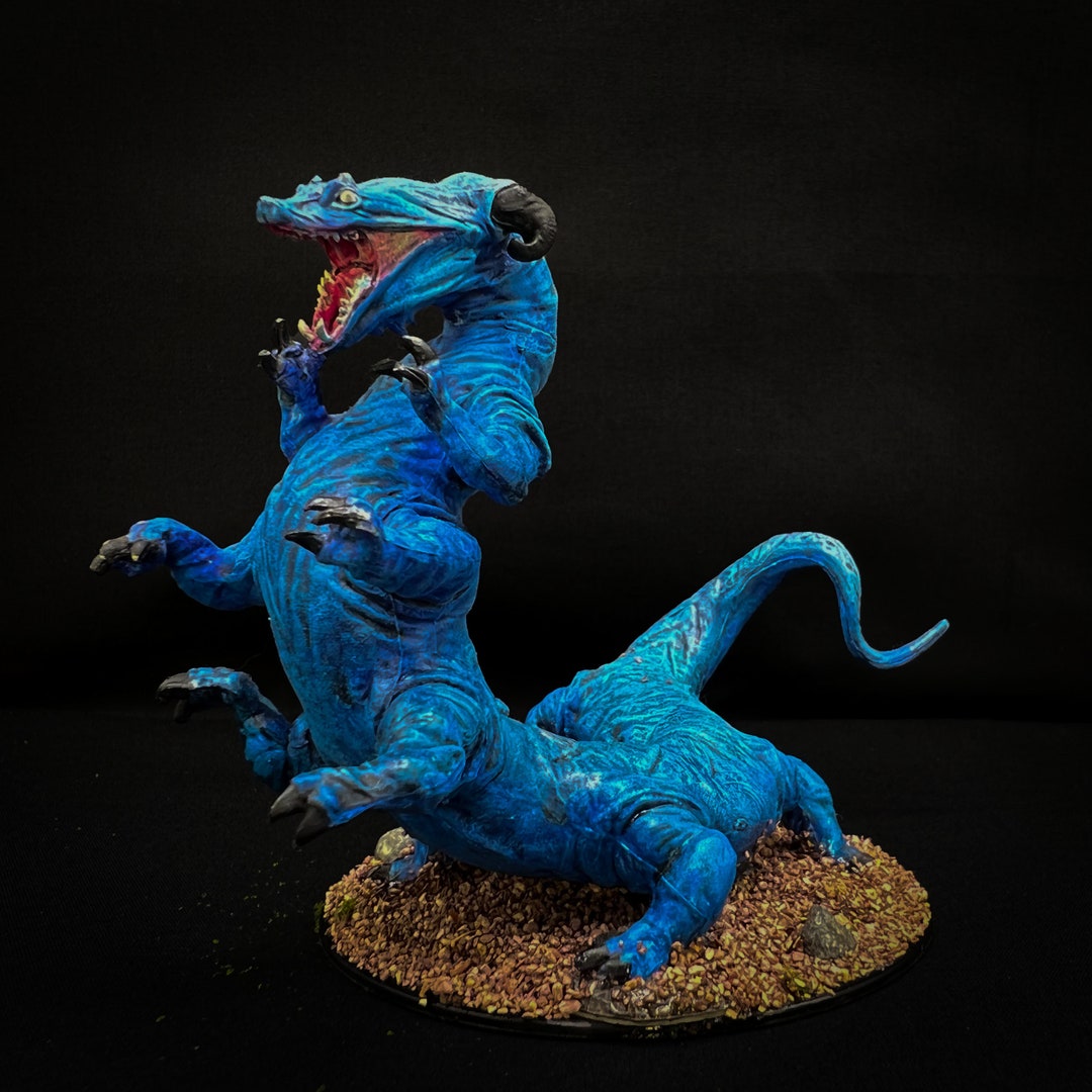 Behir Miniature custom Painted - Etsy