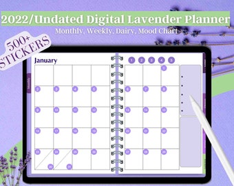 Goodnotes Daily Planner Undated - Etsy