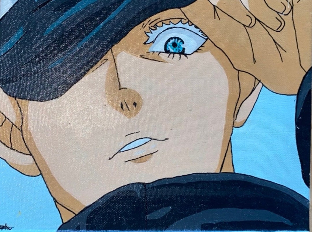 Anime Acrylic Painting on Canvas - Etsy