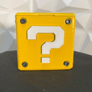 Super Mario Bros Coin Bank Storage Box! - Etsy
