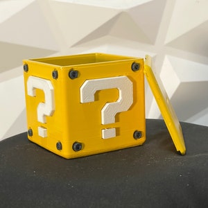 Super Mario Bros Coin Bank Storage Box - Etsy