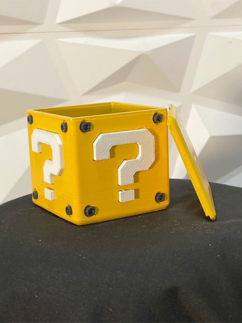 Super Mario Bros Coin Bank Storage Box - Etsy