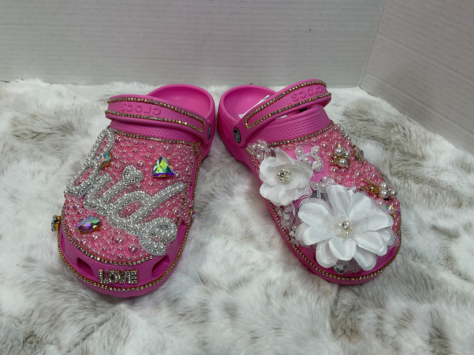 Bride Crocs & Mirror - Etsy
