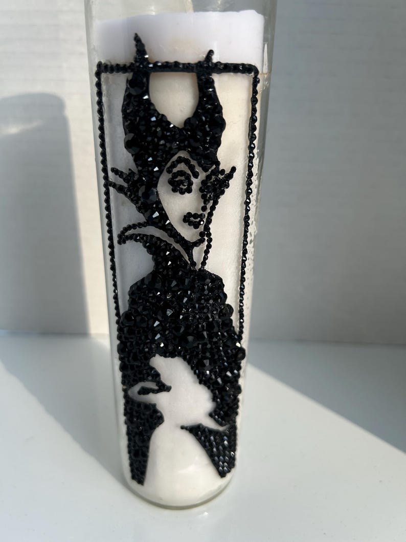 Bad Girls of Disney Blinged Candles - Etsy