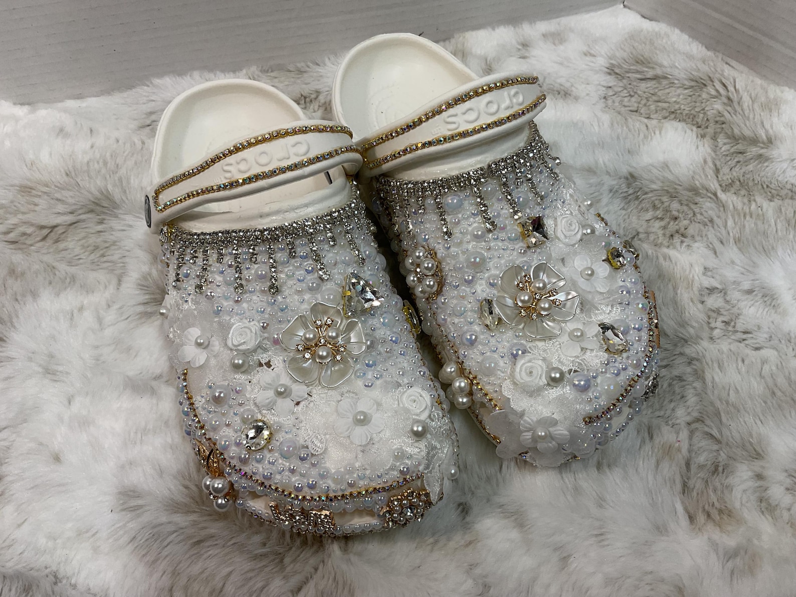 Bride Crocs & Mirror - Etsy