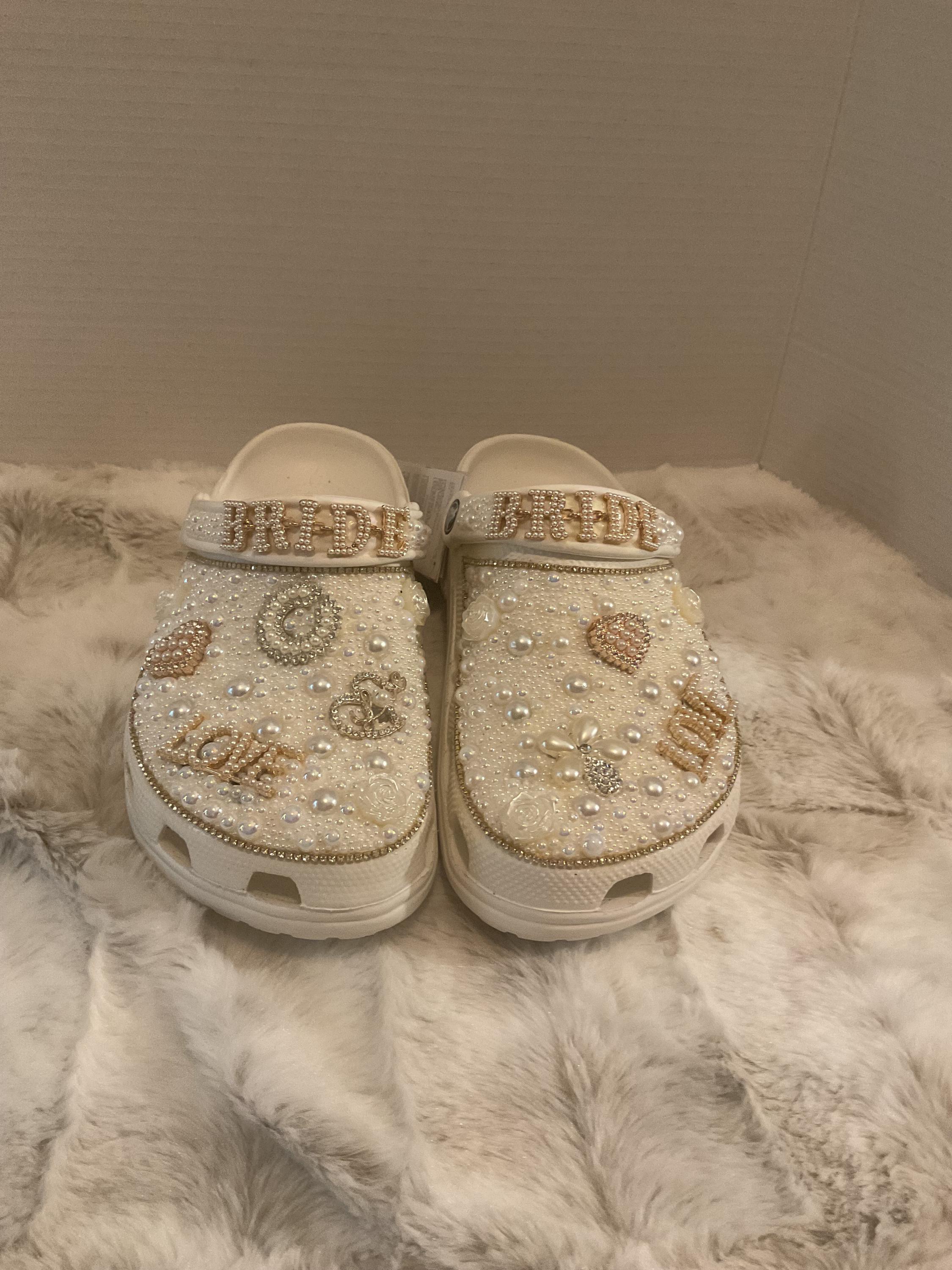 Bride Crocs & Mirror - Etsy