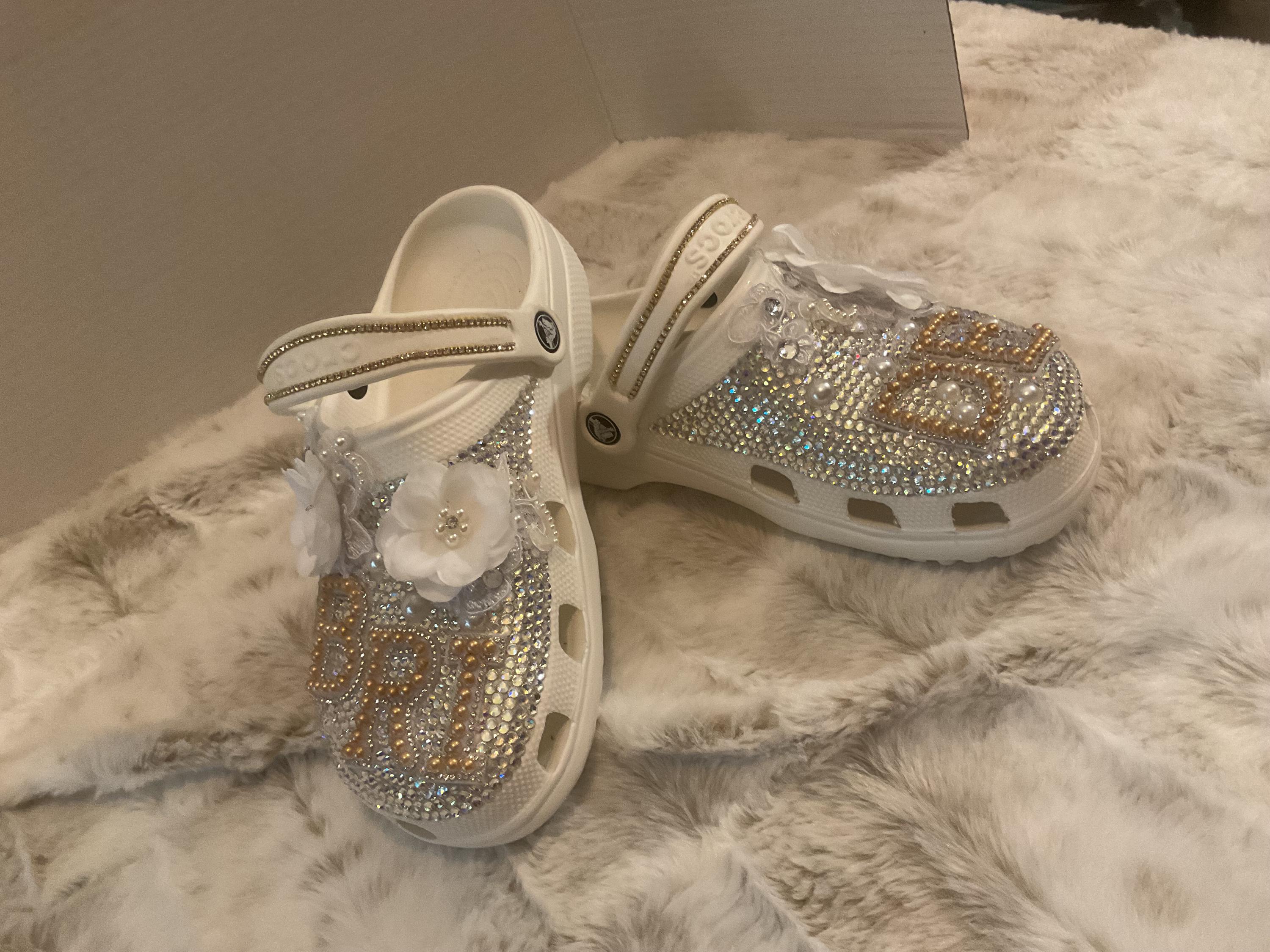 Bride Crocs & Mirror - Etsy