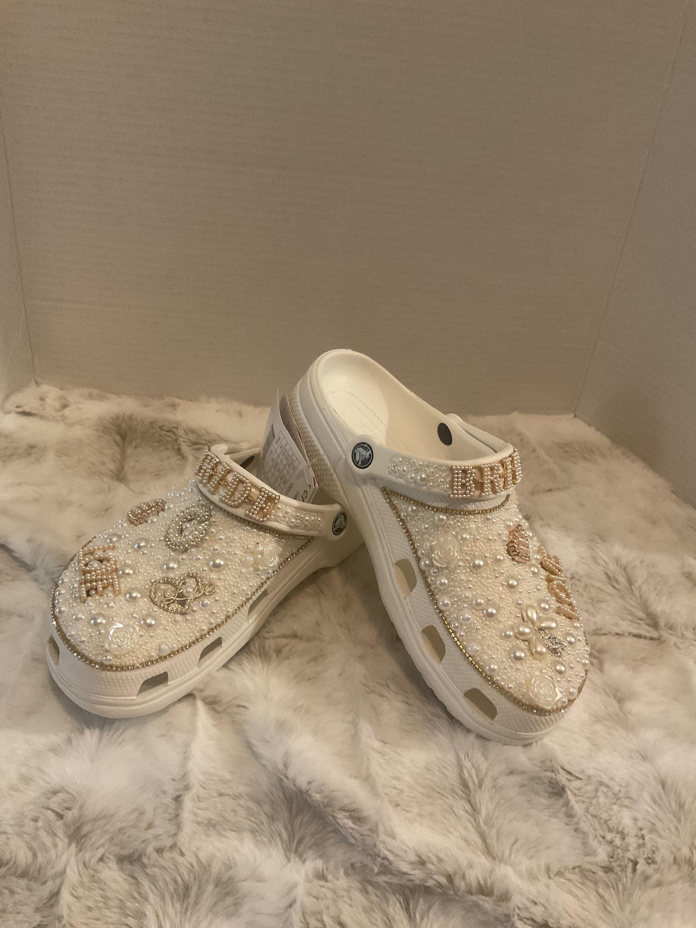 Bride Crocs & Mirror - Etsy