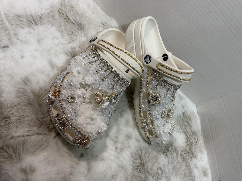 Bride Crocs & Mirror - Etsy