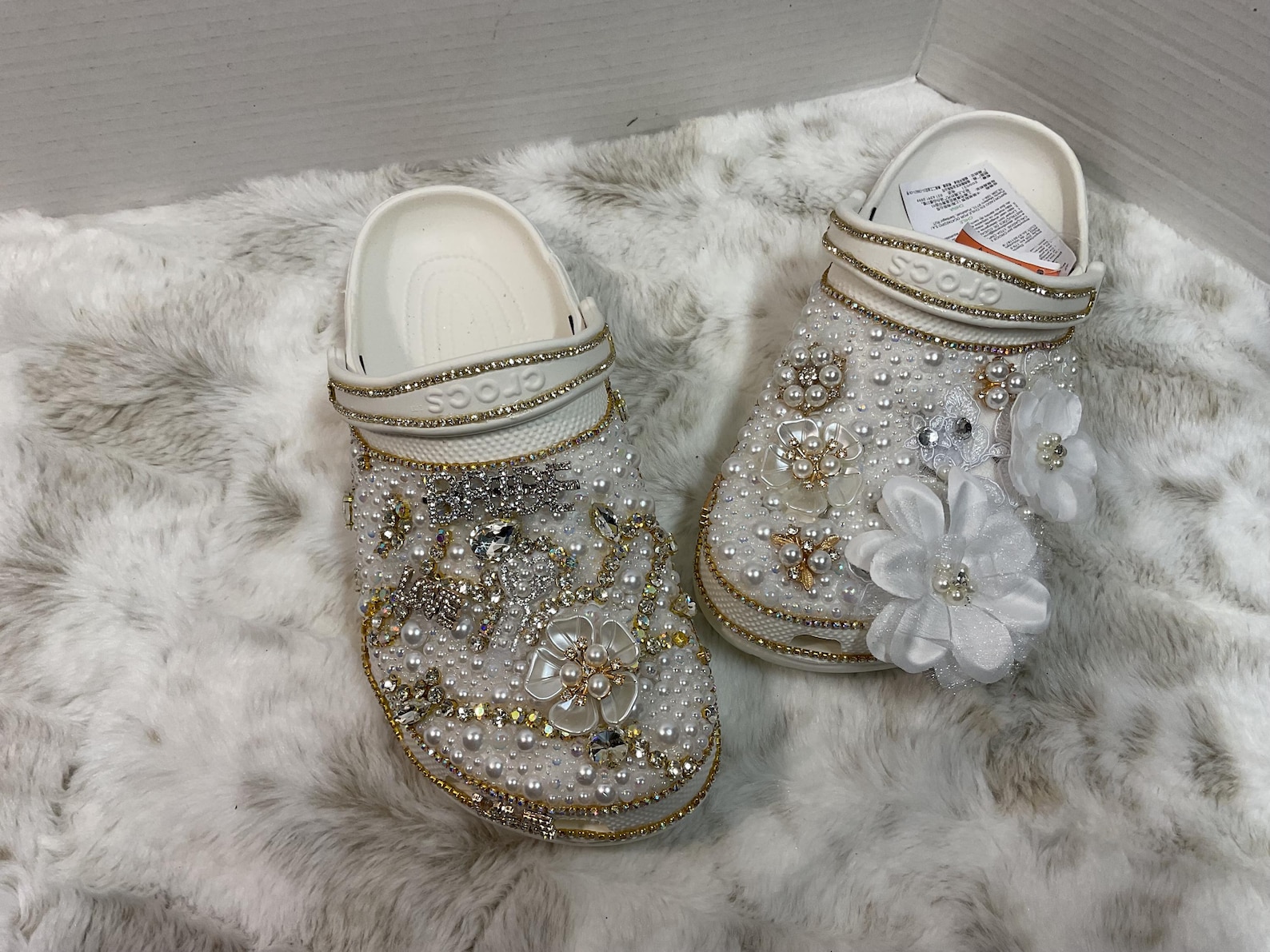 Bride Crocs & Mirror - Etsy