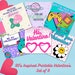 90's Inspired Kids Classroom Valentine's Day Cards (printable, Instant ...