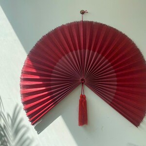 Fan Wall Decor | Fan Headboard |bamboo Headboard Wall Hanging |giant ...