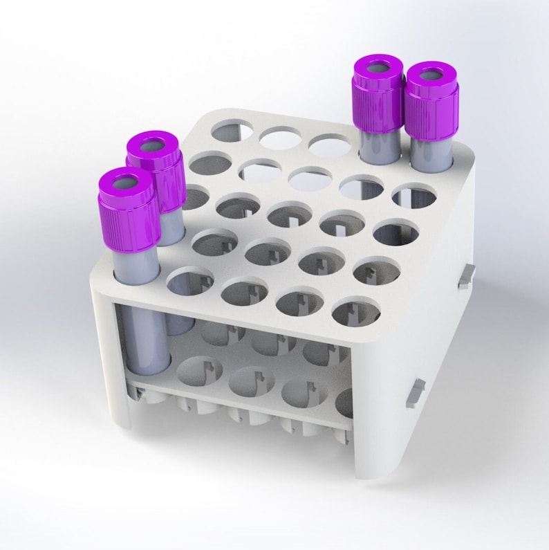 Phlebotomy Collection Tube Rack - Etsy