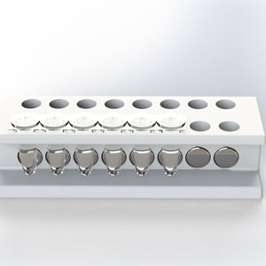 Magnetic Separation 8-well Eppendorf 0.2ml Tube Strip Rack - Etsy 日本