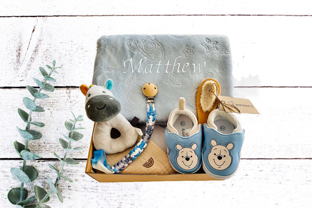 New Baby Boy Gift, New Baby Gift Set, Newborn Gift Box, New Baby Gift ...