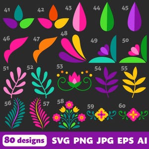 Otomi 1 Digital Files, SVG PNG JPG, Clipart, Cut Files, Cricut ...