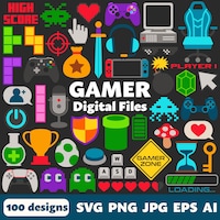 SNES / Super Famicom SVG & Printable Artwork | Retro Video Game Console ...