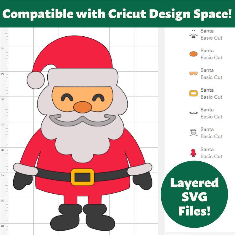 Cute Christmas Digital Files, SVG PNG JPG, Clipart, Cut Files, Cricut ...