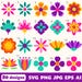 Otomi 1 Digital Files, SVG PNG JPG, Clipart, Cut Files, Cricut ...