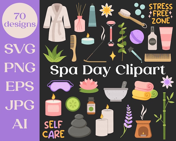 Spa Silhouette Clip Art