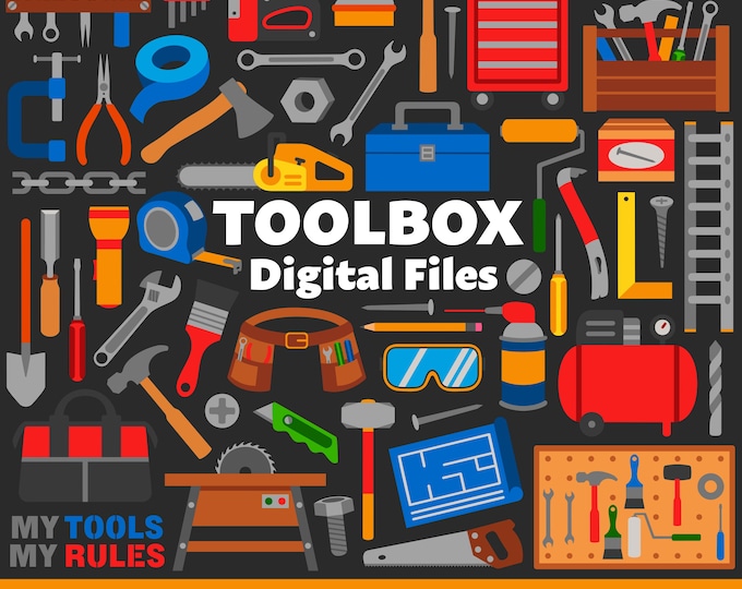 Toolbox Svg,toolbox Silhouette,toolbox Wrench Svg,screwdriver Svg ...