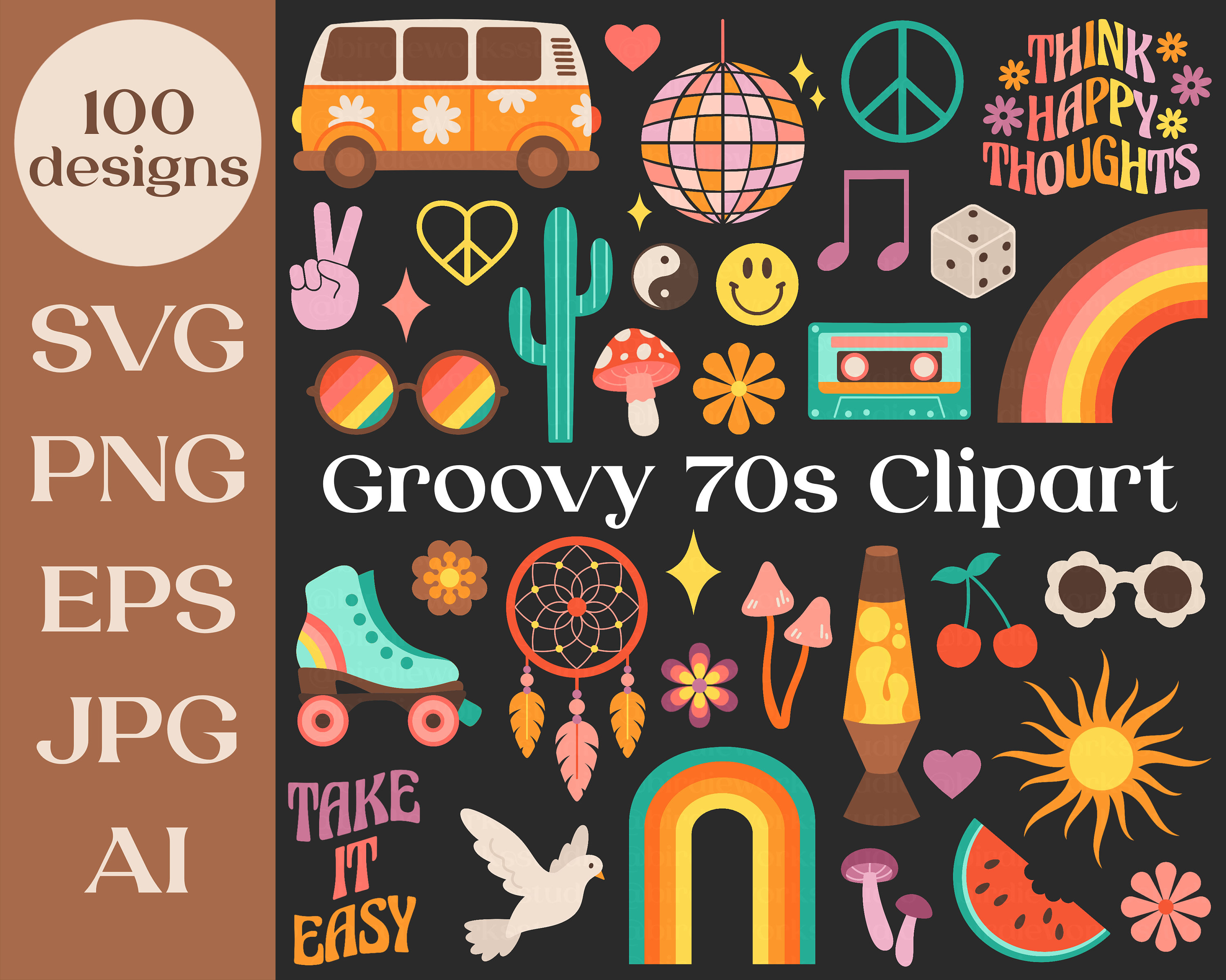70s Clip Art