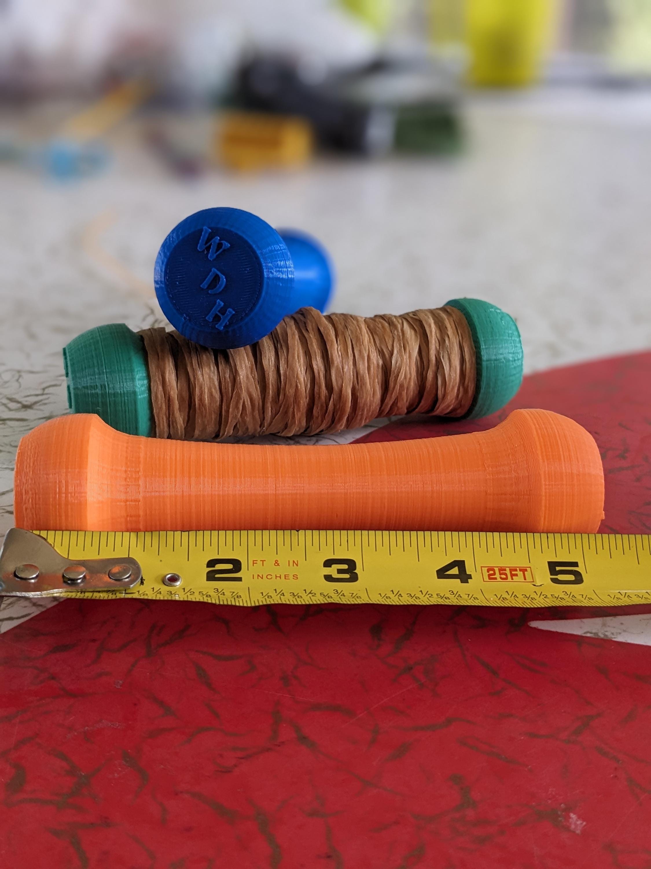 3D Printed Sinew Puller for Tie Dye Artists. 80% In-fill, Strong and ...