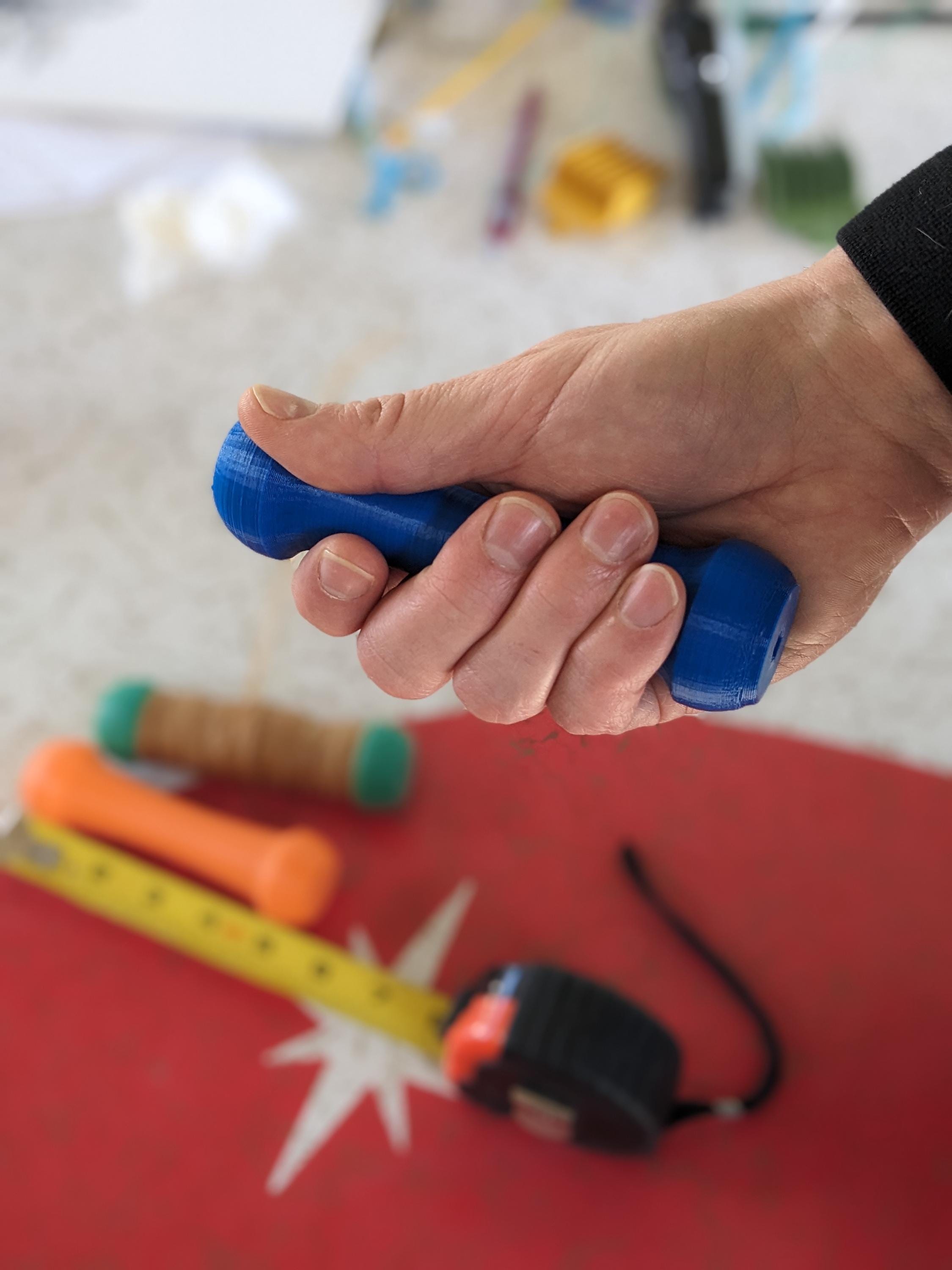 3D Printed Sinew Puller for Tie Dye Artists. 80% In-fill, Strong and ...