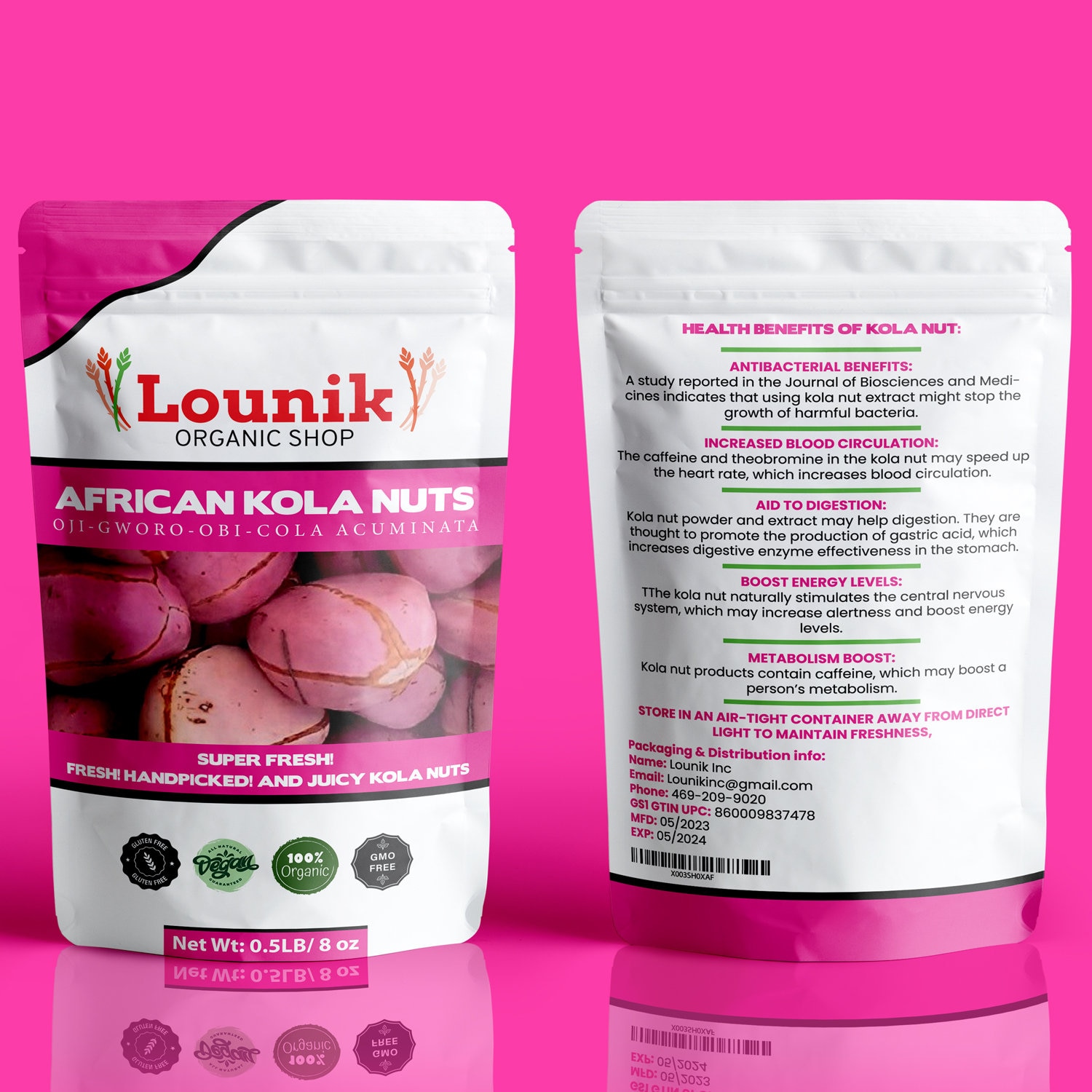 Organic Cola Acuminata Extract