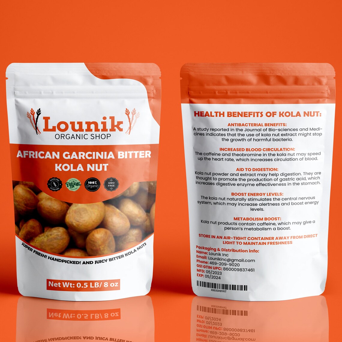 African Garcinia Bitter Kola Nuts, Super Fresh, Organic & Gmo-free - 8 ...