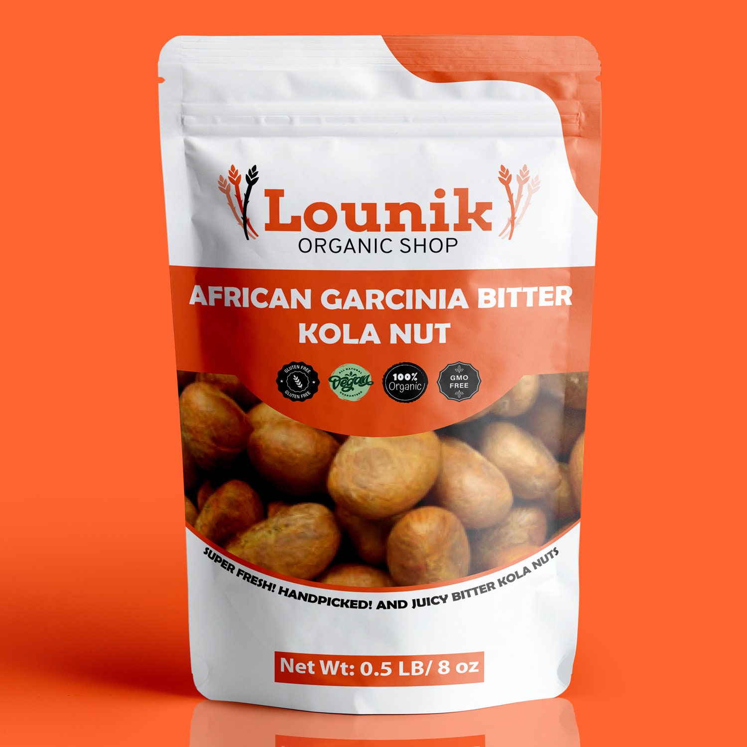 African Garcinia Bitter Kola Nuts, Super Fresh, Organic & Gmo-free - 8 ...