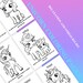 Magical Unicorns Rainbow of Emotions; Fun Coloring Pages for Little ...