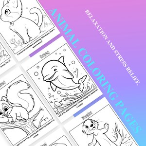 Animal Emotions Adventure: Fun Creative Coloring Pages for Little ...