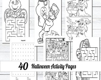 75 Cat Based Adult Activities Adult Printable Games: - Etsy