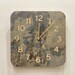 Slate Type Stone Wall Clock Mixed With Rustic, NO Seconds Hand ...