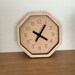 Small Octagon Shape Clock, Table Clock, Unique Clock, Home Decorations ...