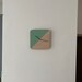Mint Colourful Wall Clock, Colourful Wall Clock, Perfect Gift for Home ...